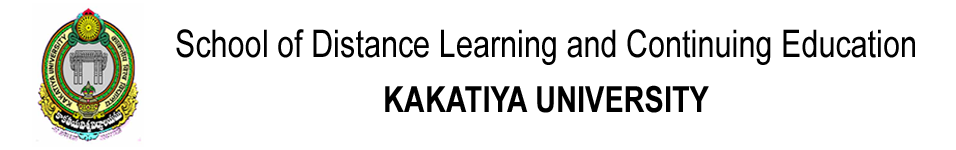 SDLCE KAKATIYA UNIVERSITY